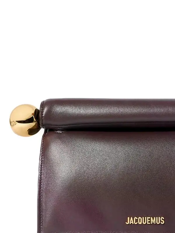Jacquemus Rond Carré Logo-plaque Clutch Bag