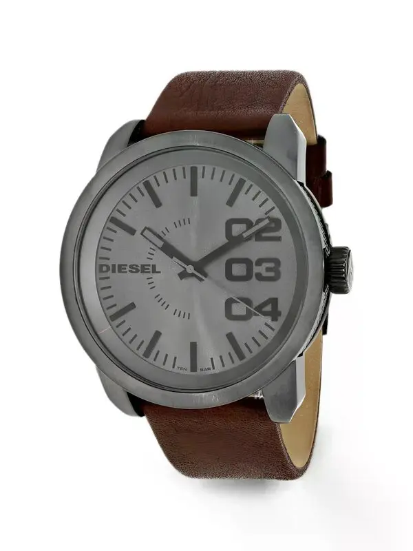 DIESEL® Double Down Chronograph Watch - Grey