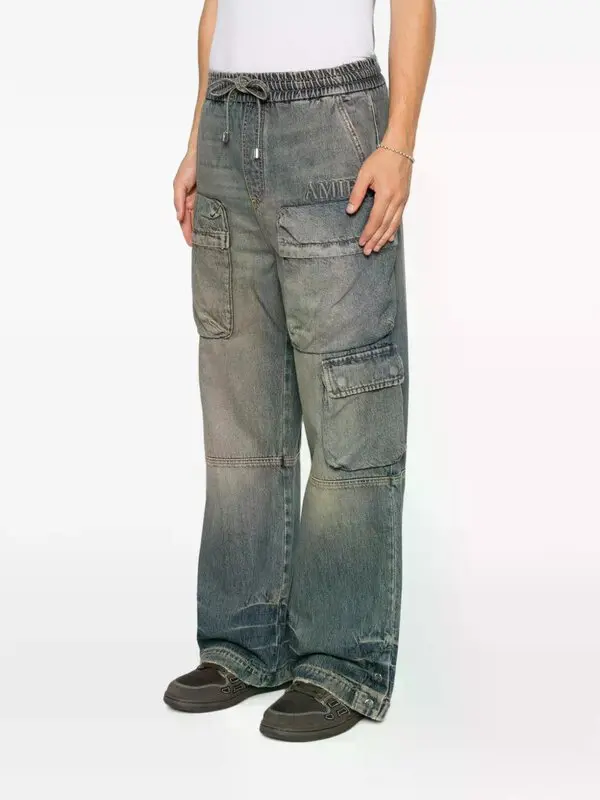Amiri Drawstring-waist Cargo Pants