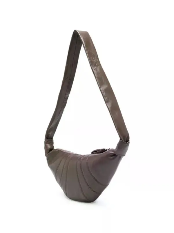 LEMAIRE Small Croissant Shoulder Bag - Brown