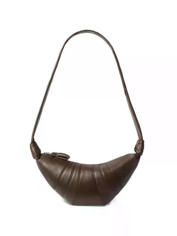 LEMAIRE Small Croissant Shoulder Bag - Brown