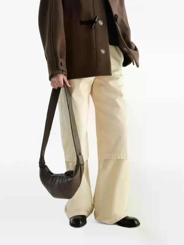 LEMAIRE Small Croissant Shoulder Bag - Brown