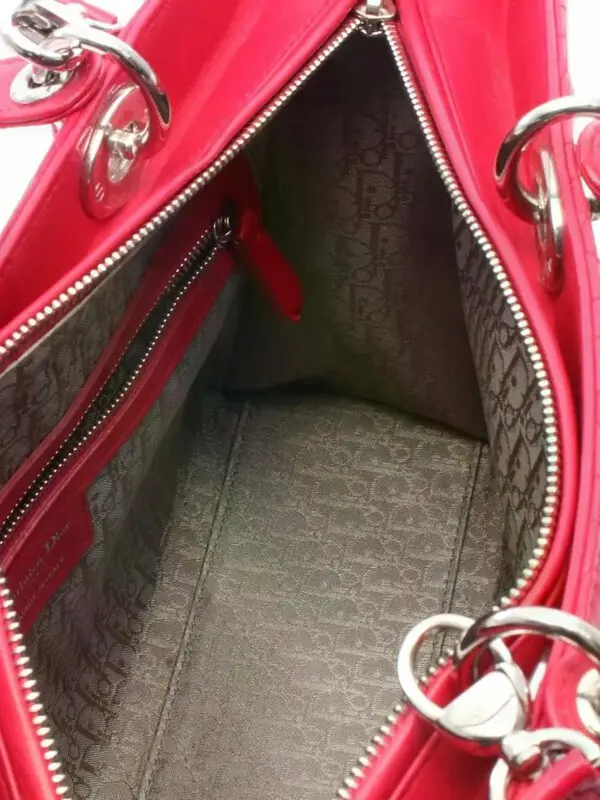 Dior Large Lady Tote Bag - Pink