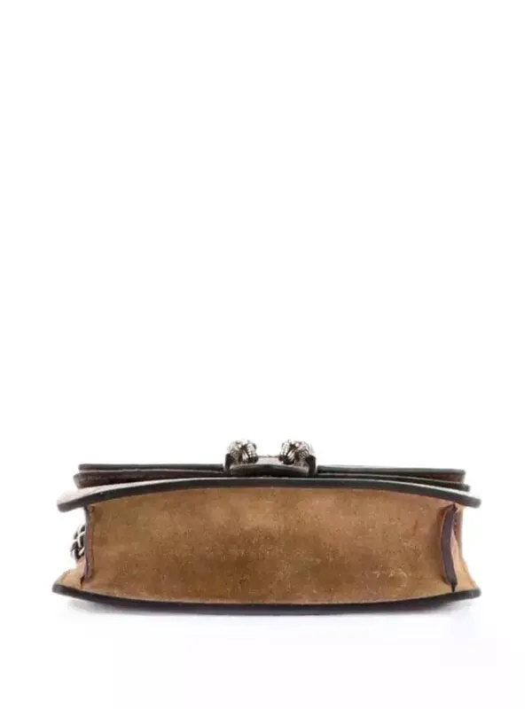 Gucci Dionysus Gg Coated Canvas Super Mini Crossbody Bag
