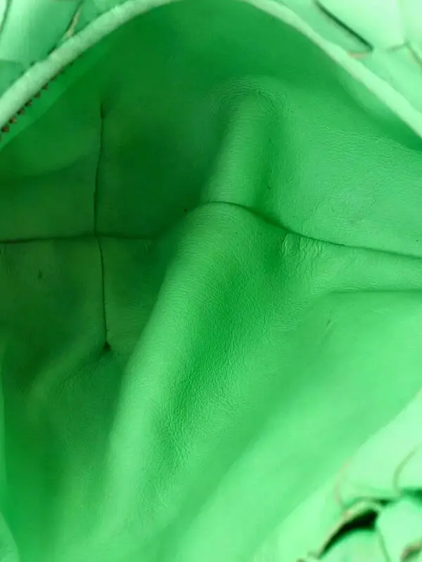 Bottega Veneta Jodie Mini Hobo Bag Intrecciato Nappa - Green