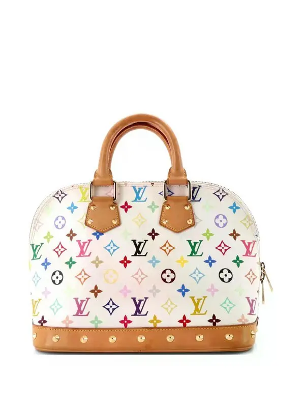 LOUIS VUITTON Monogram Multicolor Alma Pm Satchel