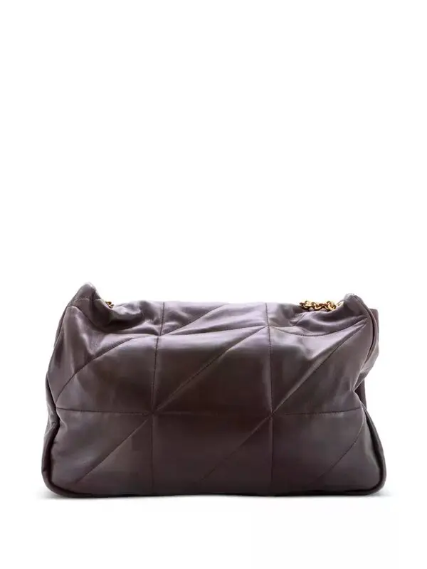 Saint Laurent Jamie Large Quilted Leather Shoulder Bag - Brown