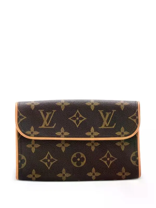 LOUIS VUITTON Florentine Monogram Canvas Waist Bag - Brown