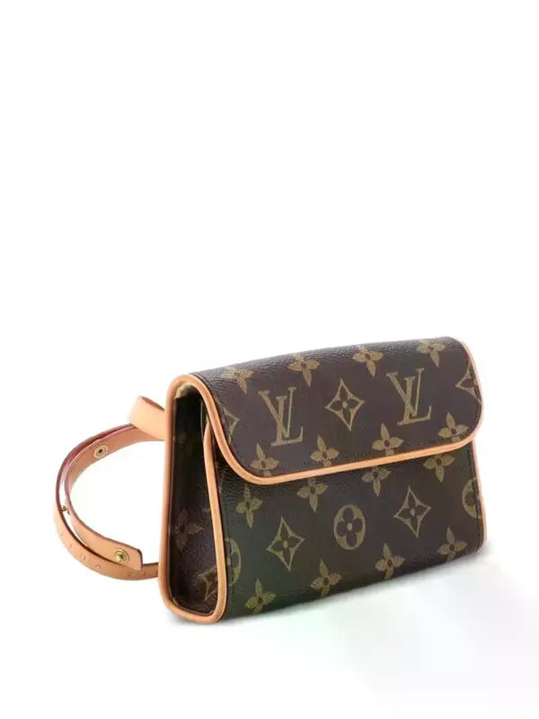 LOUIS VUITTON Florentine Monogram Canvas Waist Bag - Brown