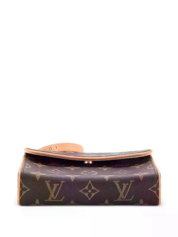 LOUIS VUITTON Florentine Monogram Canvas Waist Bag - Brown