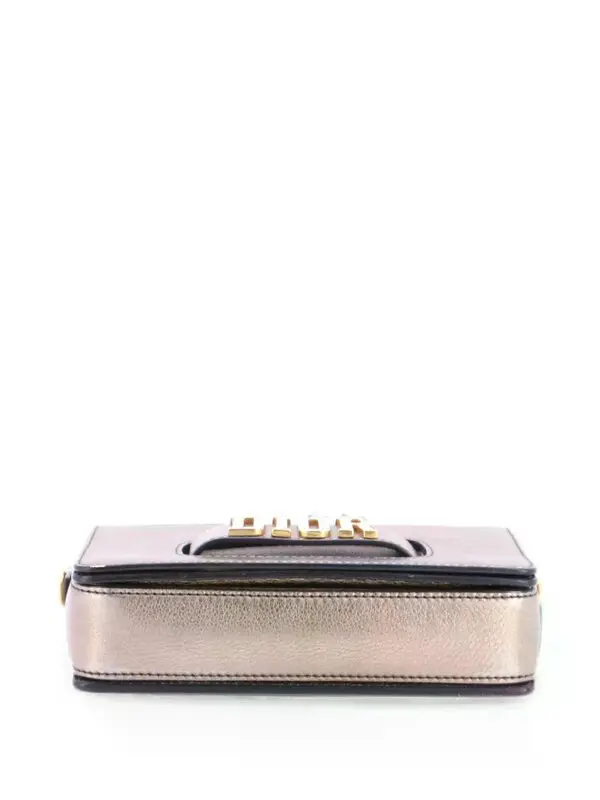 Dior Dioevolution Flap Bag Leather Medium Shoulder Bag