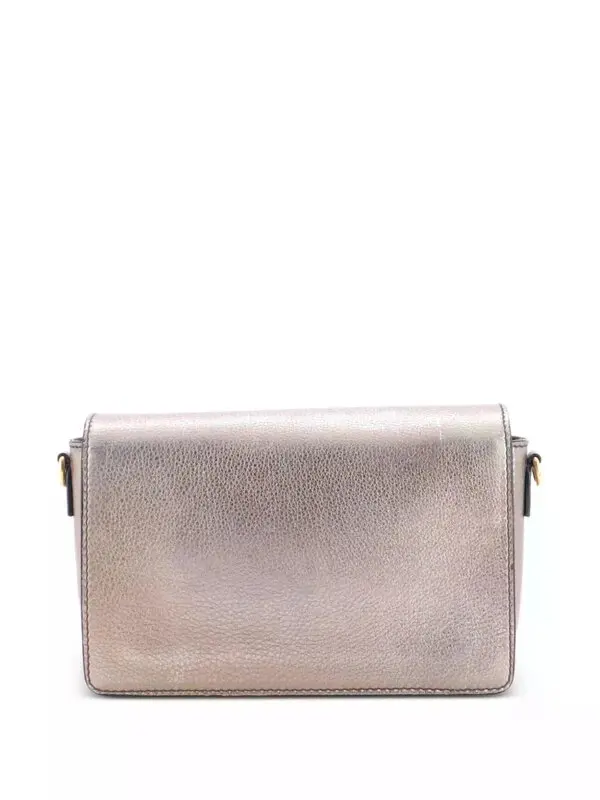 Dior Dioevolution Flap Bag Leather Medium Shoulder Bag - Brown
