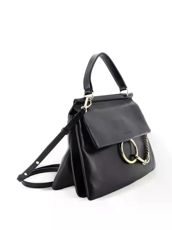 Chloé Faye Top Handle Satchel Bag - Black