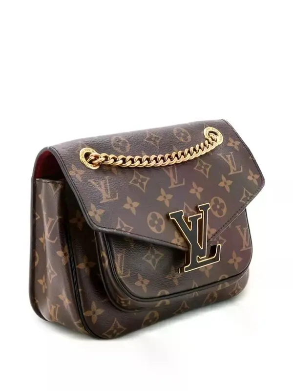 LOUIS VUITTON Passy Monogram Canvas Crossbody Bag - Brown