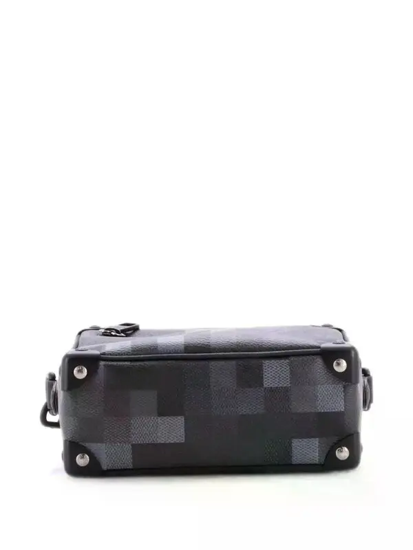 LOUIS VUITTON Soft Trunk Bag Damoflage Canvas Mini Crossbody Bag