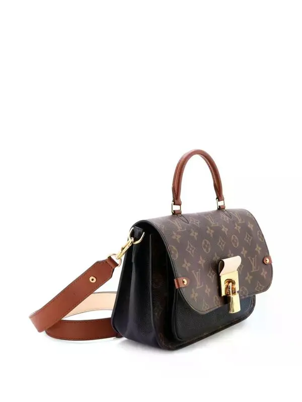LOUIS VUITTON Vaugirard Monogram Canvas Satchel - Black