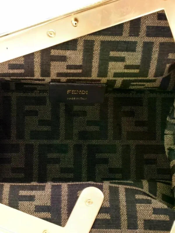 Fendi Leather Clutch Bag
