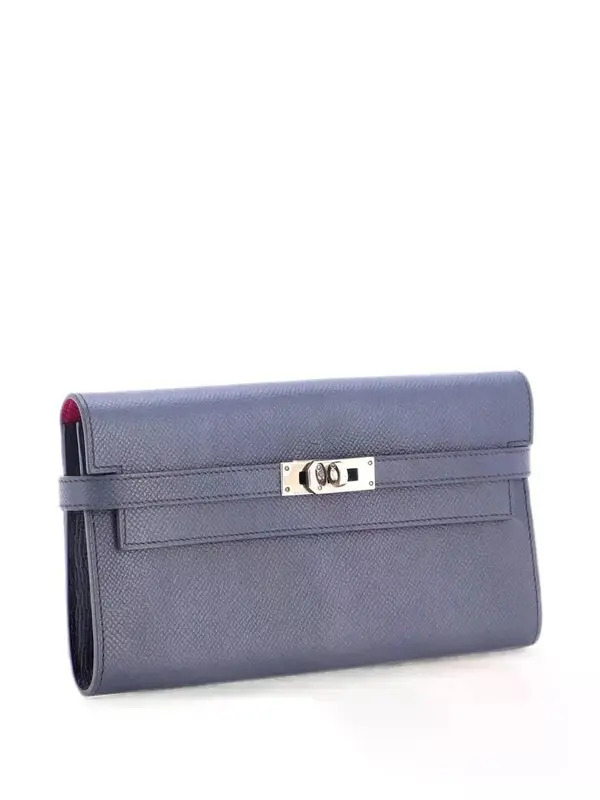 Hermès Kelly Wallet Verso Epsom Long Small Wallets