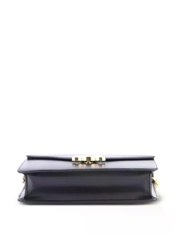 Celine Margo Triomphe Wallet On Chain Leather Crossbody Bag