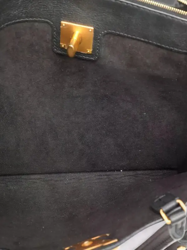 LOUIS VUITTON 2018 Lockmeto Leather Tote Bag