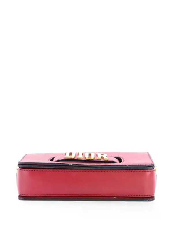 Dior Dioevolution Flap Bag Leather Medium Shoulder Bag
