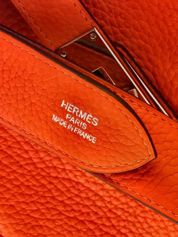 Hermès Jypsiere Bag Clemence 31 - Orange