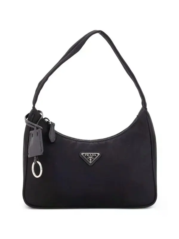 Prada Re-edition 2000 Hobo Bag - Black
