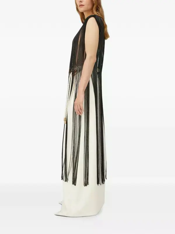 RETORI Retrofestyle Embroidered Fringed Vest