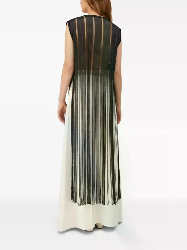 RETORI Retrofestyle Embroidered Fringed Vest
