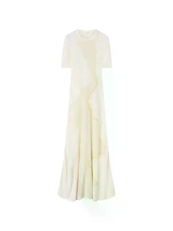 RETORI Retrofit Mixed-media Maxi Dress
