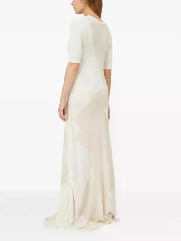 RETORI Retrofit Mixed-media Maxi Dress