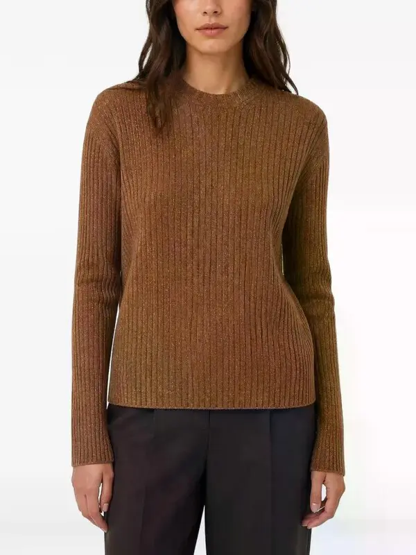 RETORI Ribbed-knit Crew-neck Sweater