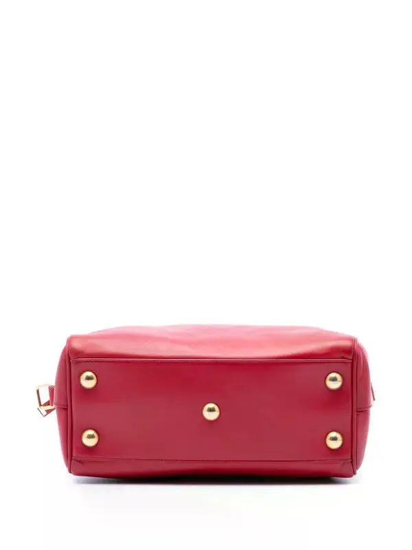 Saint Laurent Leather Classic Duffle Satchel