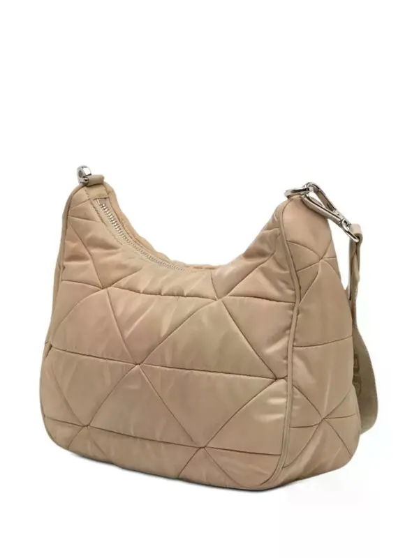 Prada Quilted Re Nylon Padded Crossbody Bag - Neutrals