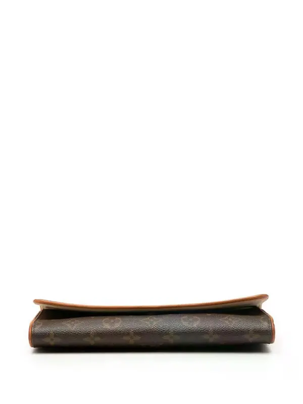 LOUIS VUITTON 2000 Monogram Pochette Twin Gm Crossbody Bag