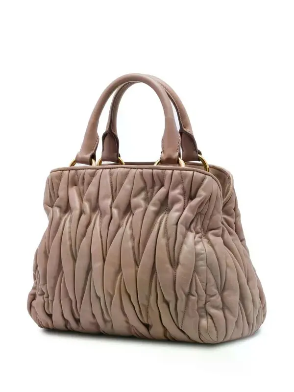 Miu Miu 2010-2026 Matelasse Nappa Satchel