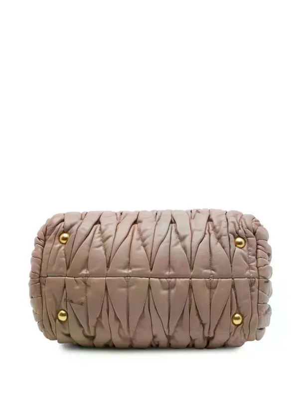 Miu Miu 2010-2026 Matelasse Nappa Satchel