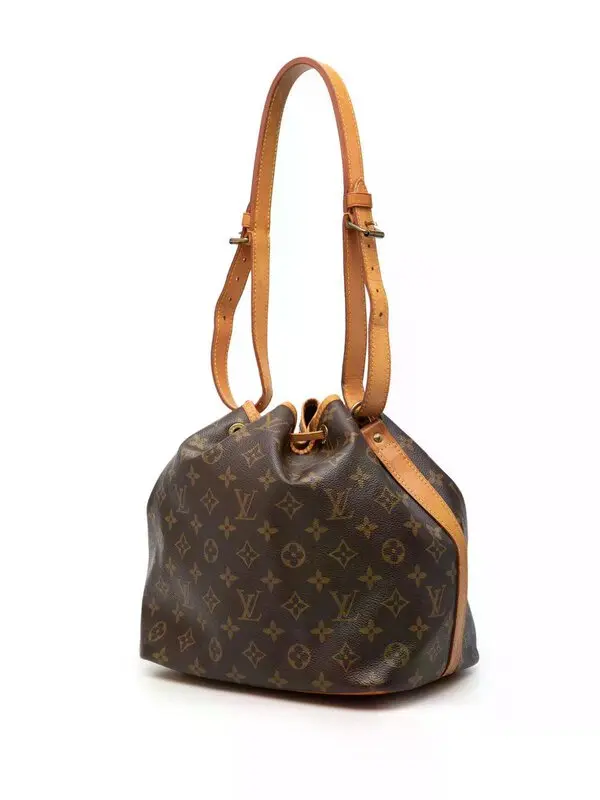 LOUIS VUITTON Monogram Petit Noe Bucket Bag