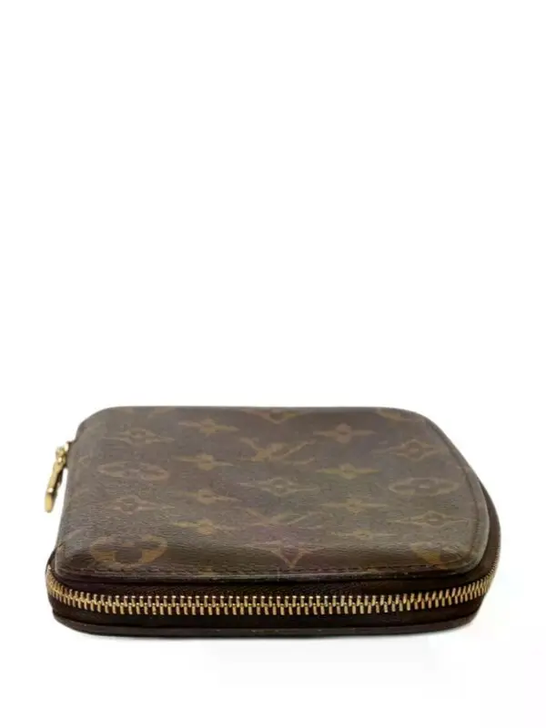 LOUIS VUITTON 2001 Monogram Geode Organizer Zippy Wallet Long Wallets