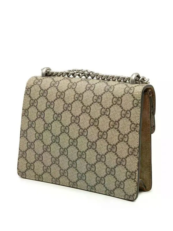 Gucci 2016-2026 Small Gg Supreme Dionysus Crossbody Bag - Brown