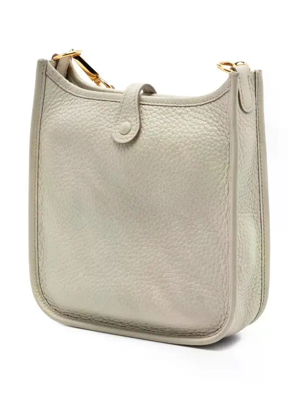 Hermès Clemence Evelyne I Tpm 16 Crossbody Bag - Grey