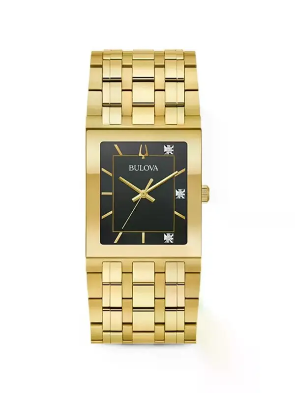 Bulova Quadra 30mm Watch - Black