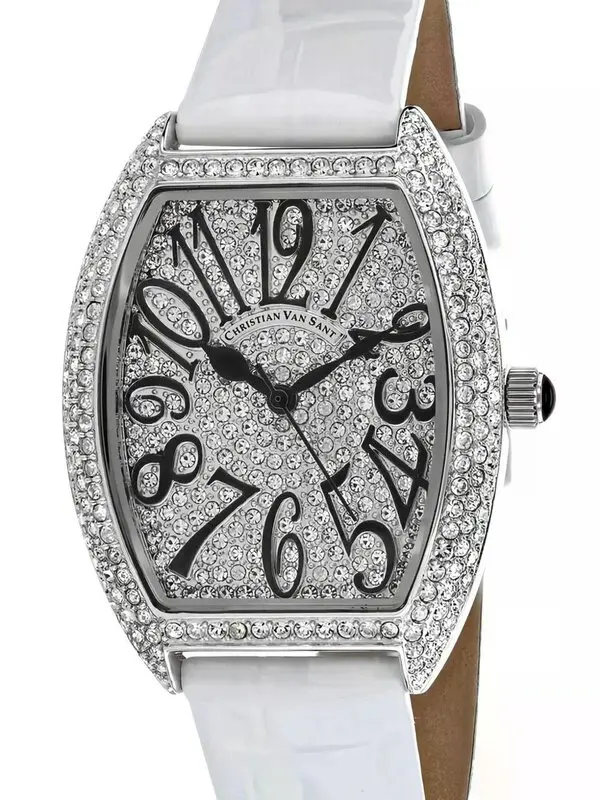 CHRISTIAN VAN SANT 42mm Crystal-embellished Watch