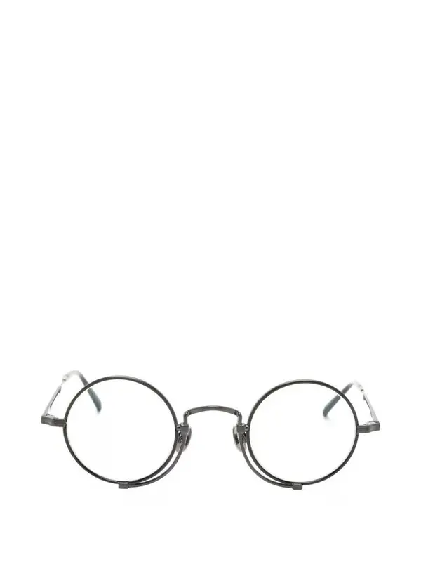 Matsuda Round-frame Glasses - Black