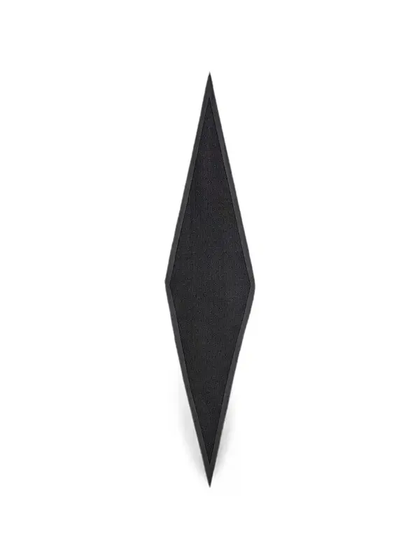 FERRAGAMO Gancini Motif Silk And Wool Blend Jacquard Scarf - Black