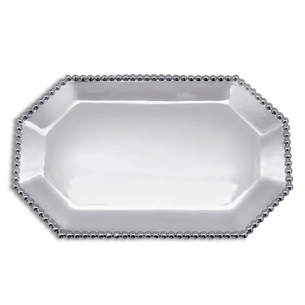 MARIPOSA Pearled Tone Rectangular Tray