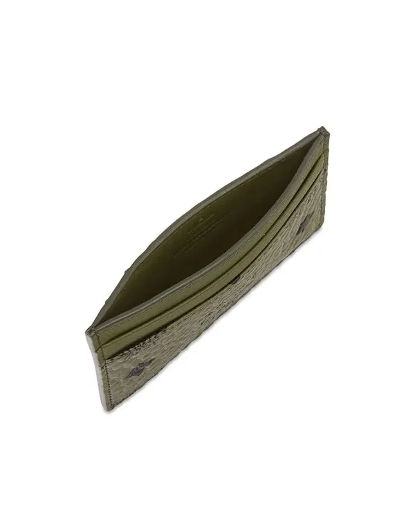 Mcm Aren Visetos Logo Card Case