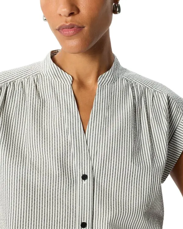 Whistles Seersucker Stripe Shirt