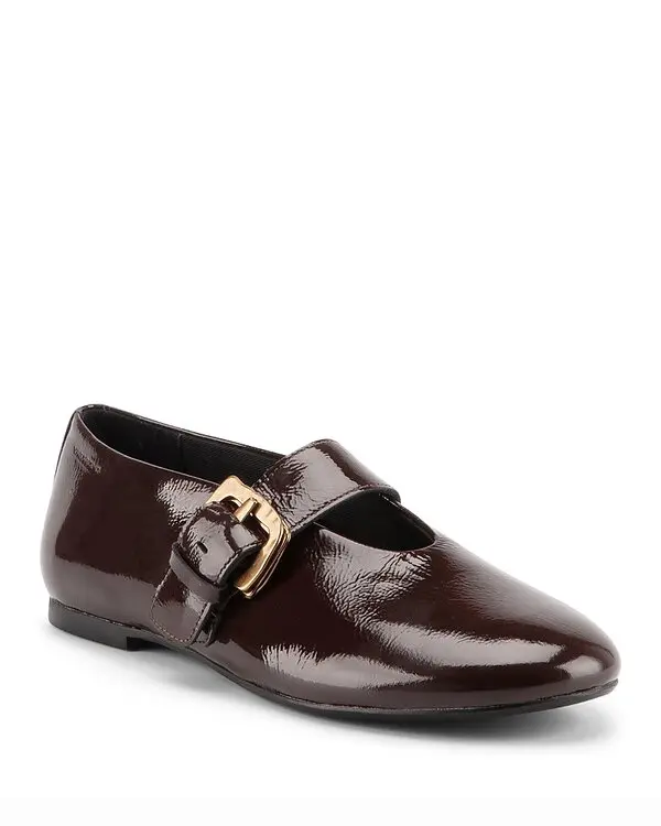 VAGABOND SHOEMAKERS Aleya Mary Jane Flats - Chocolate