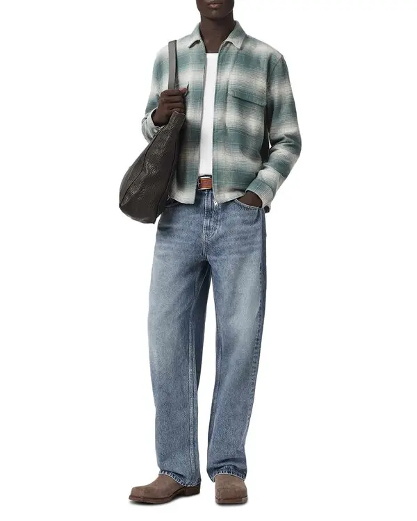 ALLSAINTS Polanco Flap Pocket Check Shirt